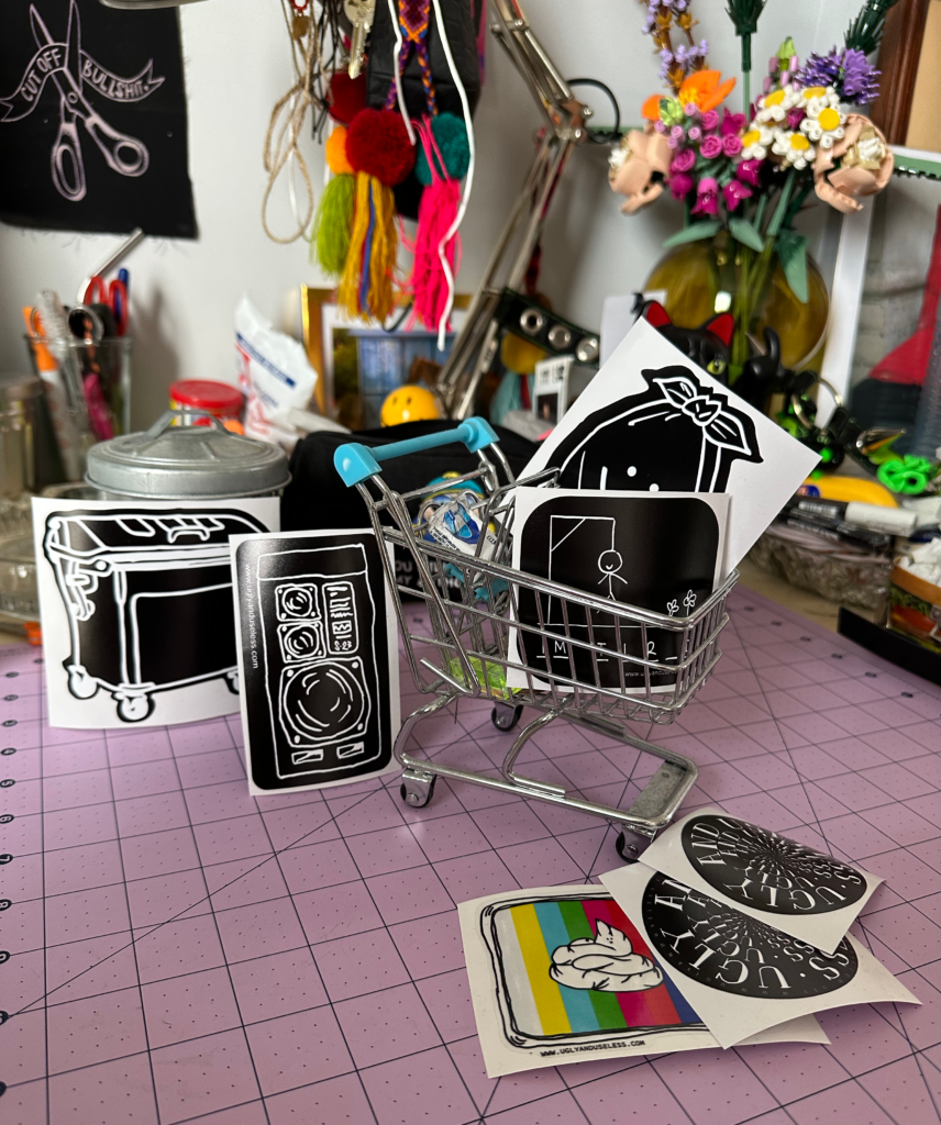 STICKERS – UGLY AND USELESS